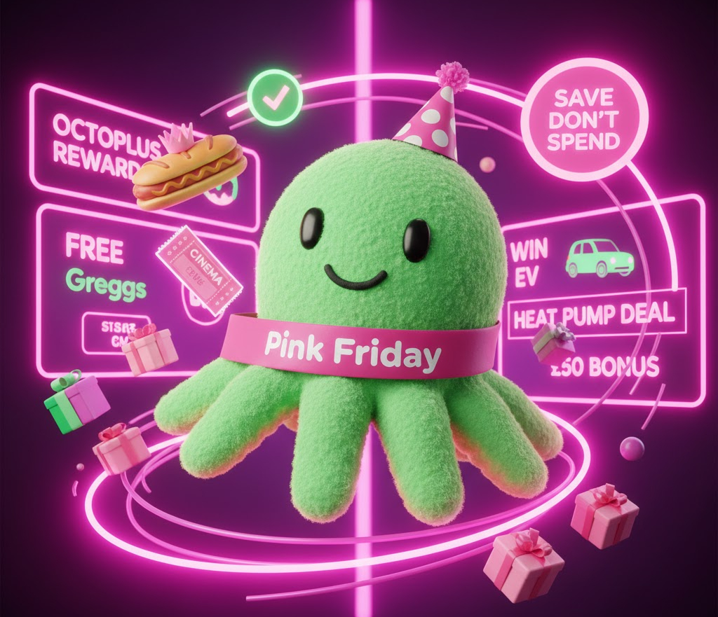 Octopus Pink Friday 2025: Best Energy Deals & Rewards